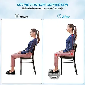 Rocking Foot Rest for Under Desk at Work - Foot Rest Under Desk for Office Use, Ergonomic Under Desk Footrest with Foot Massager Feet Stand, Large Size Under Desk Foot Rest for Office and Home