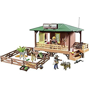 Playmobil Ranger Station with Animal Area