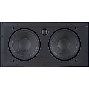 Sonance 93028 Model VP62 LCR Visual Performance Series in-Wall Square Speaker, 5 Watts Minimum/125 Watts Maximum Power Handling, 1" (25mm) Cloth Dome Tweeter, Frequency Response 45Hz - 20kHz