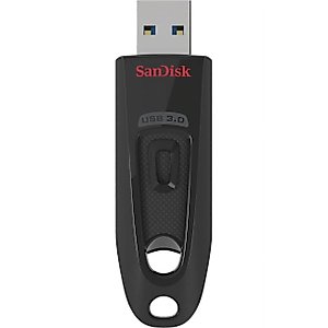 Sandisk Ultra USB Flash Drive, 32 GB, Black (SDCZ48-032G-A46)