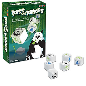 Pass The Pandas - Family-friendly activity, dice rolling game, fun party option, kids' dice game, board game for kids, strategy play, fast-paced fun