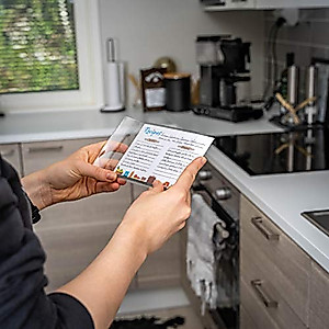 Wooden Recipe Box with Cards and Dividers,100 Recipe Cards 4x6 Double Sided and 100Clear Recipe Card Protectors,10 Wood Dividers Rustic Style Set,Grandma Mom Women Wedding Bridal Shower