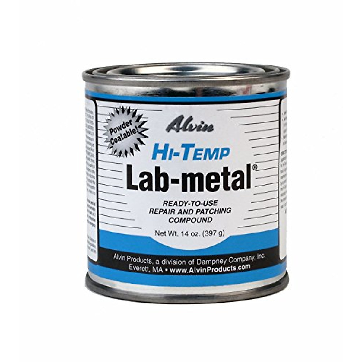 ALVIN 14 oz Lab Metal Hi Temp Repair & Patching Compound 16 oz Lab Solvent Thinner