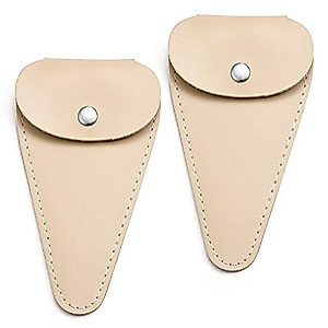 HITOPTY 5in Embroidery Scissors Sheath, Small Sharp Pointed Vintage Scissors Protective Case for Storing Regular Shears – 2 Pack