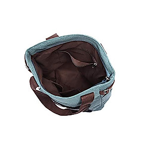 KAUKKO Women Canvas Handbag Shoulder Bag Cat Big Tote Bag