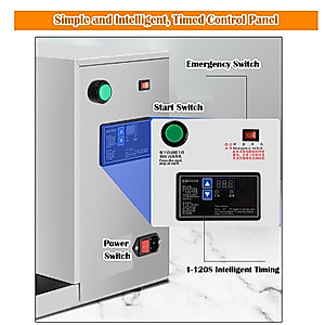 INTBUYING Automatic Milk Tea Shaking Machine Double Stations Bubble Boba Milk Tea Shaker Stainless Steel Electric Milking Tea Mixing Blender with 4 Mugs for Bubble Tea Beverages Coffee