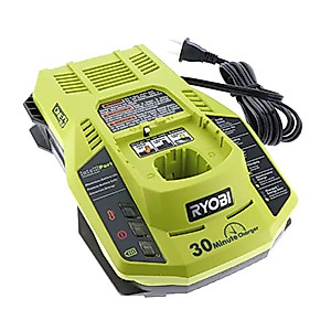 Ryobi P117 One+ 18 Volt Dual Chemistry IntelliPort Lithium Ion and NiCad Battery Charger (Battery Not Included, Charger Only)