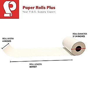 Zebra ZQ520/QL420/RW420 Mobile Printer Thermal Paper (36 Rolls) - Law Enforcement E-Citation Ticket Paper - (NOT Labels)