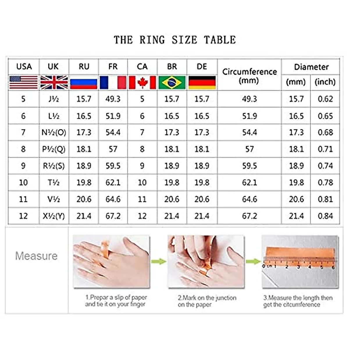 Acrylic Rings Chunky Bohemian Abalone Shell Ring Worry Relief Ring Plain Hammer Belt Ring Love Ring For Men And Women (Gold, 9)