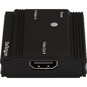 StarTech.com 115 ft. (35 m) 4K HDMI Extender - HDMI Extender - Up To 4K60 - Amplifier/Booster - HDMI to HDMI Booster , TAA (HDBOOST4K)
