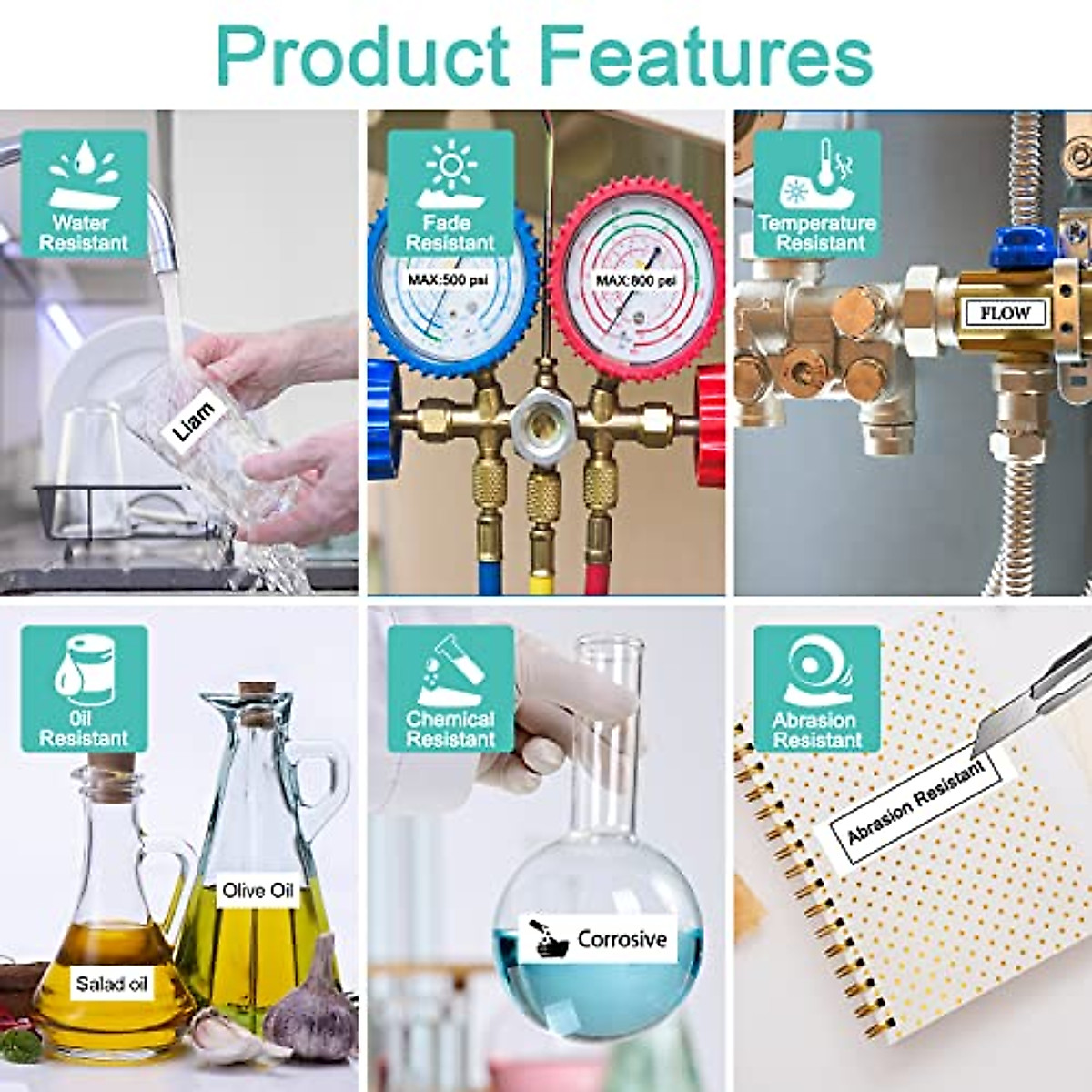 NineLeaf 2 Pack Compatible for Brother P-Touch Label Maker Tape TZe TZ Tape TZe-S231 TZe-231 TZ-231 Laminated 12mm 0.47 Inch Black on White Label Tape for PT-D210 H110 D200 D220 D400 D410 D600 1880