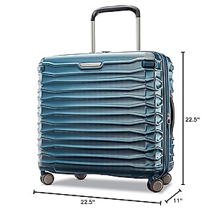 Samsonite Stryde 2 Hardside Expandable Luggage with Double Spinner Wheels, Medium Glider, Deep Teal