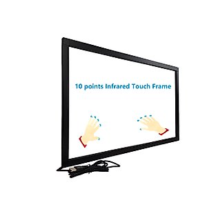 Deyowo 42 Inch Interactive 10 Points Infrared IR Touch Screen Overlay Frame Free Driver
