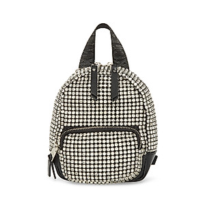 Steve Madden STIFFA Rhinestone Mini Backpack, Black