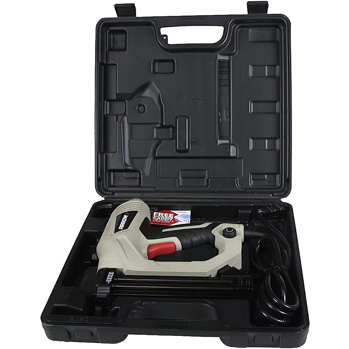 Arrow ET200BN Heavy Duty Electric Brad Nailer, Professional Nail Gun for Trim, Picture Frames, Crafts, Fencing, Uses Brad Nails in 5/8-Inch, 3/4-Inch, 1-Inch, and 1-1/4-Inch