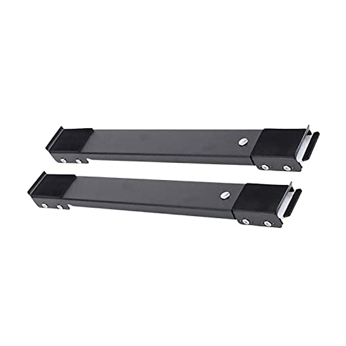 Generic Appliance Rollers Mobile Base Extensible Stand Universal Heavy Duty Easily Move Mover for Furniture Refrigerator Washing Machine Dryer, Black Directional