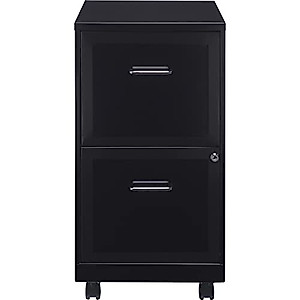 Lorell File Cabinet, Black -