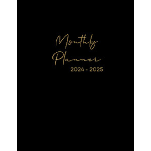 2024-2025 Monthly Planner: 2 Year Schedule Organizer | 24 Months from January 2024 to December 2025