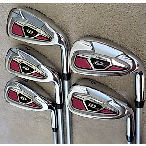 Petite Womens Complete Golf Set - Fits Ladies 5ft to 5ft 6in Tall Clubs Driver, Wood, Hybrid, Irons, Putter Deluxe Bag Pink