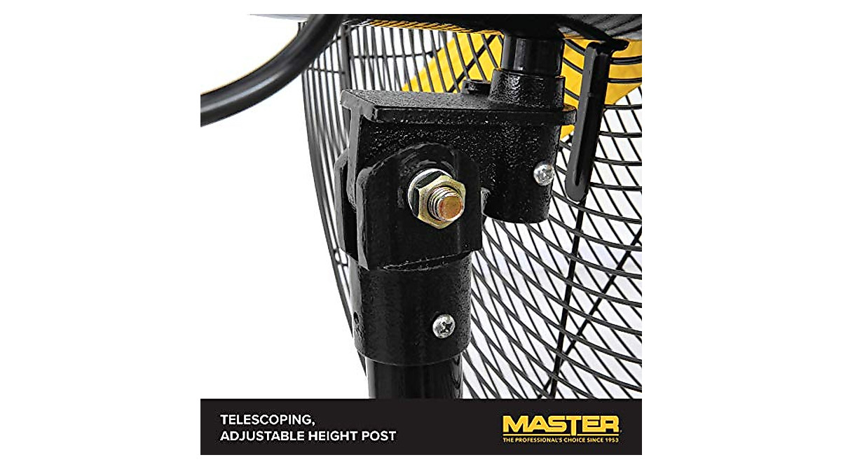 Master 24" Oscillating Industrial Fan – High Velocity Cooling
