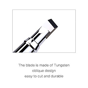 KELUSHI Fiber Optical Cleave Scribe Tool Fiber Optic Cleaving Tool Pen-type Carbide Fiber Scribe(black)