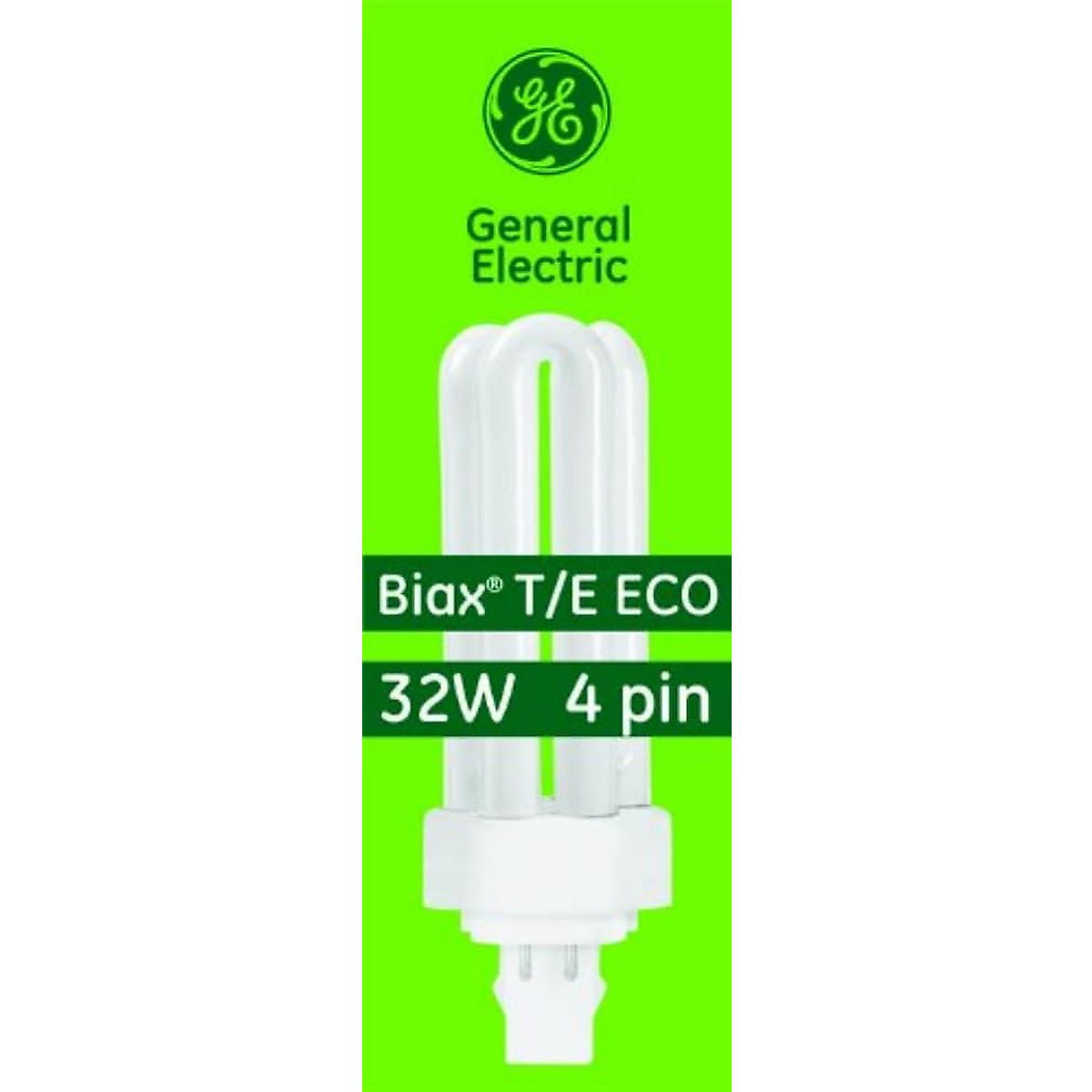 GE Lighting Energy Smart CFL 97632 32-Watt, 2400-Lumen Triple Biax Light Bulb with Gx24Q-3 Base, 10-Pack