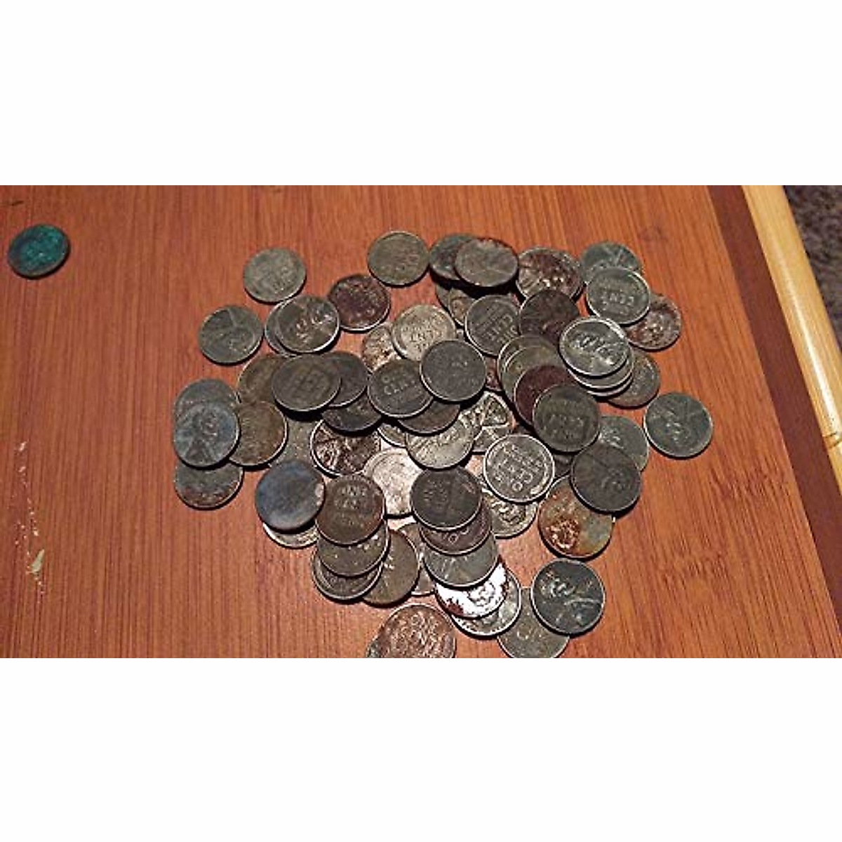 50 1943 Various Mint Marks Lincoln Wheat Cents