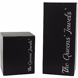 THE QUEENS' JEWELS Checkered Flag Jeweled Stemmed Wine Glass, 21 oz. - Unique Gift for Women, Birthday, Cute, Fun, Not Painted, Decorated, Bling, Bedazzled, Rhinestone