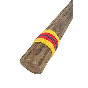 Africa Heartwood Project 60" Cactus Rainstick from Chile - Authentic Handcrafted Rain Stick Musical Instrument with Rasta Yarn Wrap and Durable Sealant