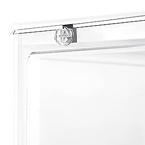 Yunge 6PCS/SET Shoe Storage Boxes Shoe Organizer With Magnetic Door Transparent