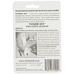 Ticked Off Tick Remover, Orange