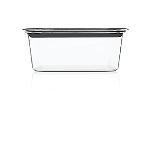 Rubbermaid Brilliance Food Storage Container, Large, 9.6 Cup, Clear 2024351