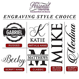 Personalized Travel Tumbler Coffee Mug - Engraved Custom Monogrammed - 16 oz (Silver)