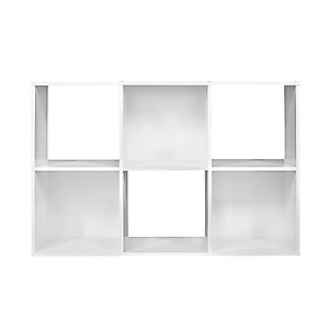 ClosetMaid 8996 Cubeicals Organizer, 6-Cube, White