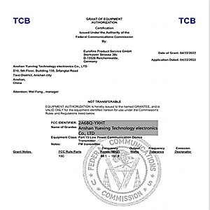 FCC Certified FM Transmitter for Church 50W Broadcast Transmitter with Cable and Antenna FCC ID is 2A6BQ-YXHT