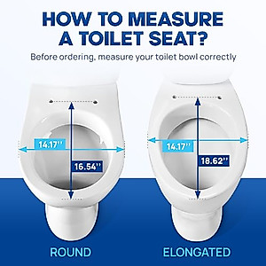 UMIEN Potty Training Toilet Seat 2 in 1 Toilet Seat For Toddlers & Adults – Kids Potty Training Easy To Install Elongated