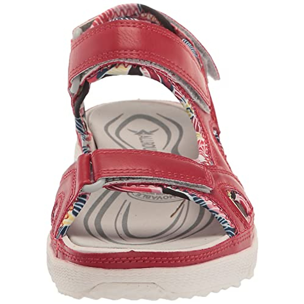 ALLROUNDER by MEPHISTO Women's Its Me Sandal, Red Soft, 8