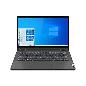 Lenovo IdeaPad Flex 5i 14" Convertible Laptop, FHD (1920 x 1080) Touch Display, Intel Core i3-1115G4 Processor, 4GB DDR4 RAM, 128GB SSD, UHD Graphics, Win 10 in S Mode, 82HS000GUS, Graphite Grey