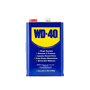 WD-40 - 490118 Multi-Use Product, One Gallon [4-Pack]