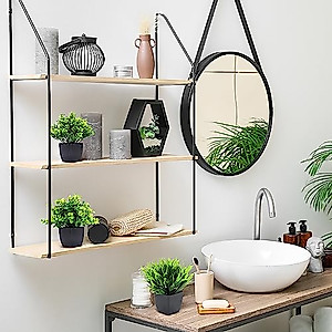 CEWOR 6 Pack Small Fake Plants Artificial Potted Plants Faux Plants Indoor for Home Bathroom Wall Decor