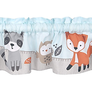 Bedtime Originals Woodland Friends Window Valance, Multicolor