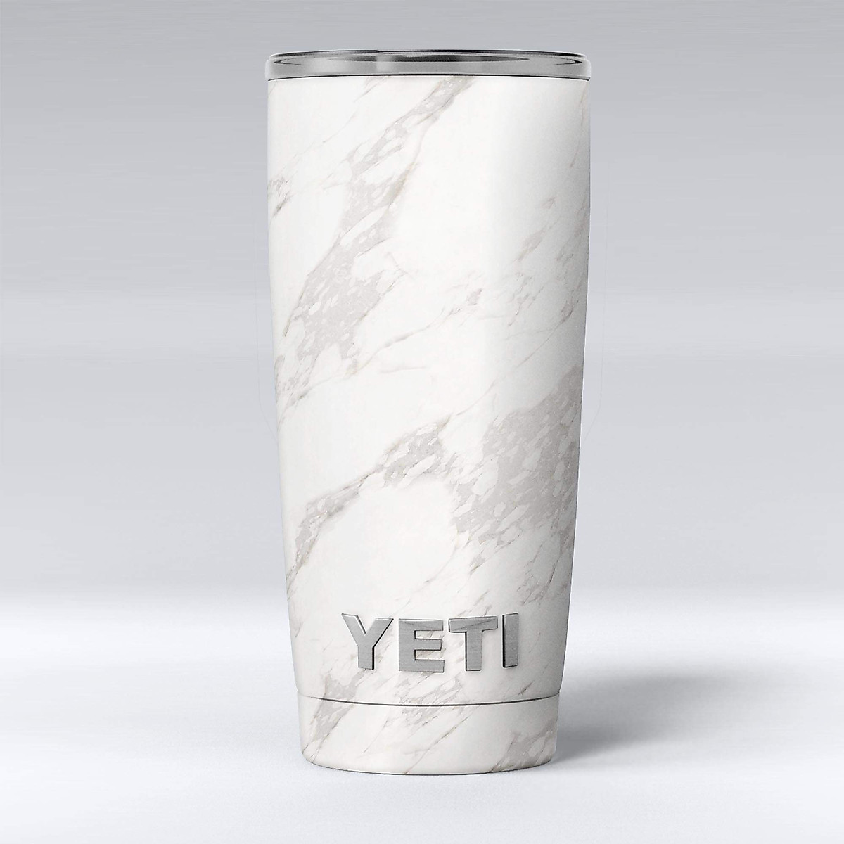 Design Skinz Marble Surface V3 - Skin Decal Vinyl Wrap Kit Compatible with The Yeti Rambler Cooler Tumbler Cups