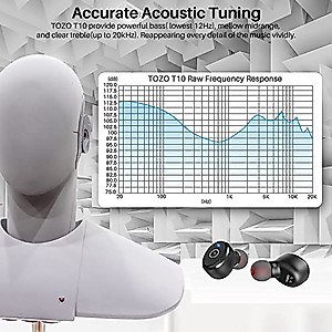 TOZO T10 Bluetooth 5.3 Wireless Earbuds & TOZO T9 True Wireless Earbuds ENC 4 Mic Call Noise Cancelling Bluetooth 5.3 Headphones