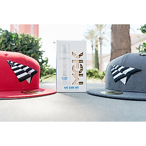 Shoe MGK Hat Cleaner Kit - Foam Cleaner & Brush for All Hat Types