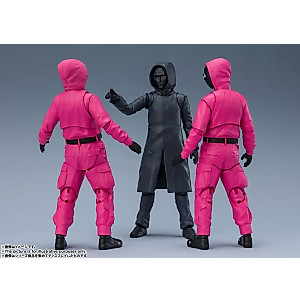 TAMASHII NATIONS - Squid Game - Masked Soldier, Bandai Spirits S.H.Figuarts Action Figure