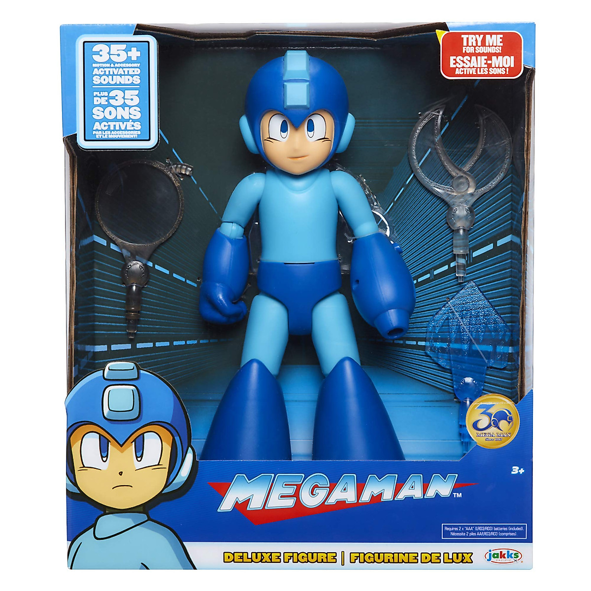 Megaman Classic Deluxe Figure with Lights & Sounds