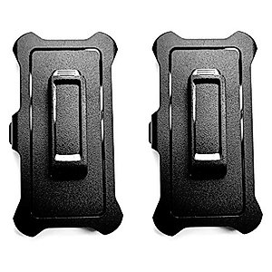 2 Pcs Replacement Holster Belt Clip for OtterBox Defender Series Case Apple iPhone 12, iPhone 12Pro (6.1")