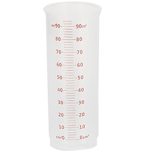 Plastic Graduated Cylinder,Physics Experiment Measuring Test Tube Set with Overflow Cup,Weight and 2 Hook,Suitable for Physics Teaching(Buoyancy Principle Experimental Equipment)