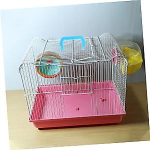 FUOYLOO 10pcs Cage Handle Bunny Cage Outdoor Cat Cage Carrier Pet Carrier Handle Outdoor Bird Cage Large Rabbit Cage Cat Enclosures for Dog Guinea Pig Plastic Travel Component