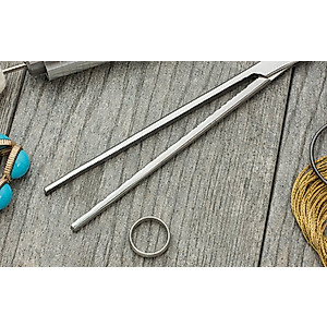 SE 16" Self-Locking Straight Forceps - 615FS